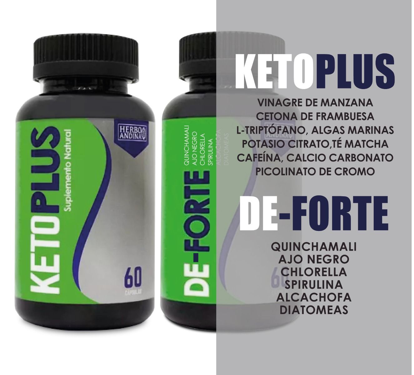 PACK KETO PLUS + DETOX FORTE