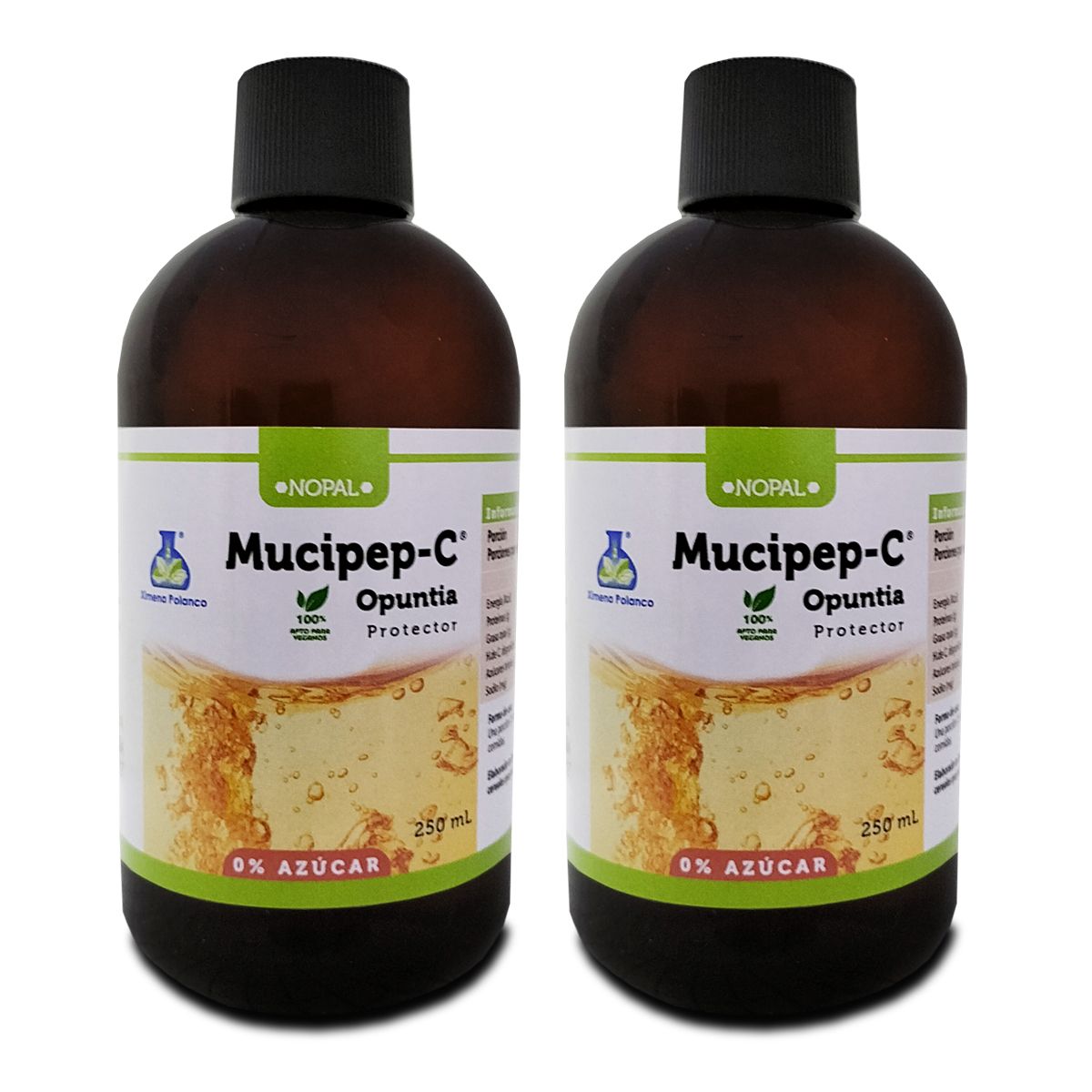 2 X JARABE MUCIPEP-C 270 ML.